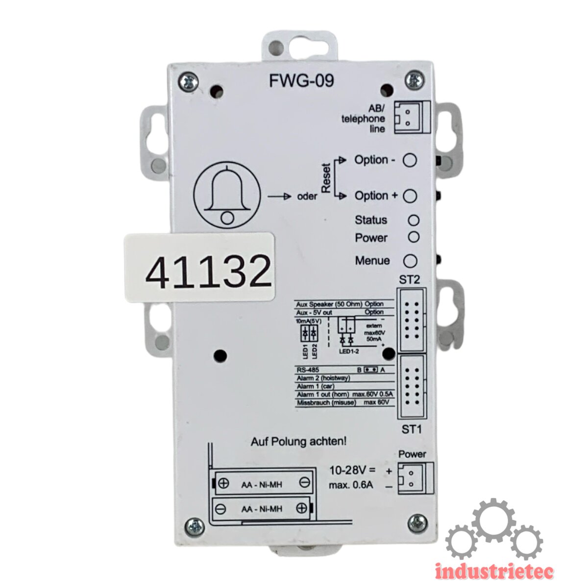 Base FWG 09 Notrufsystem Einfachaufschaltung
