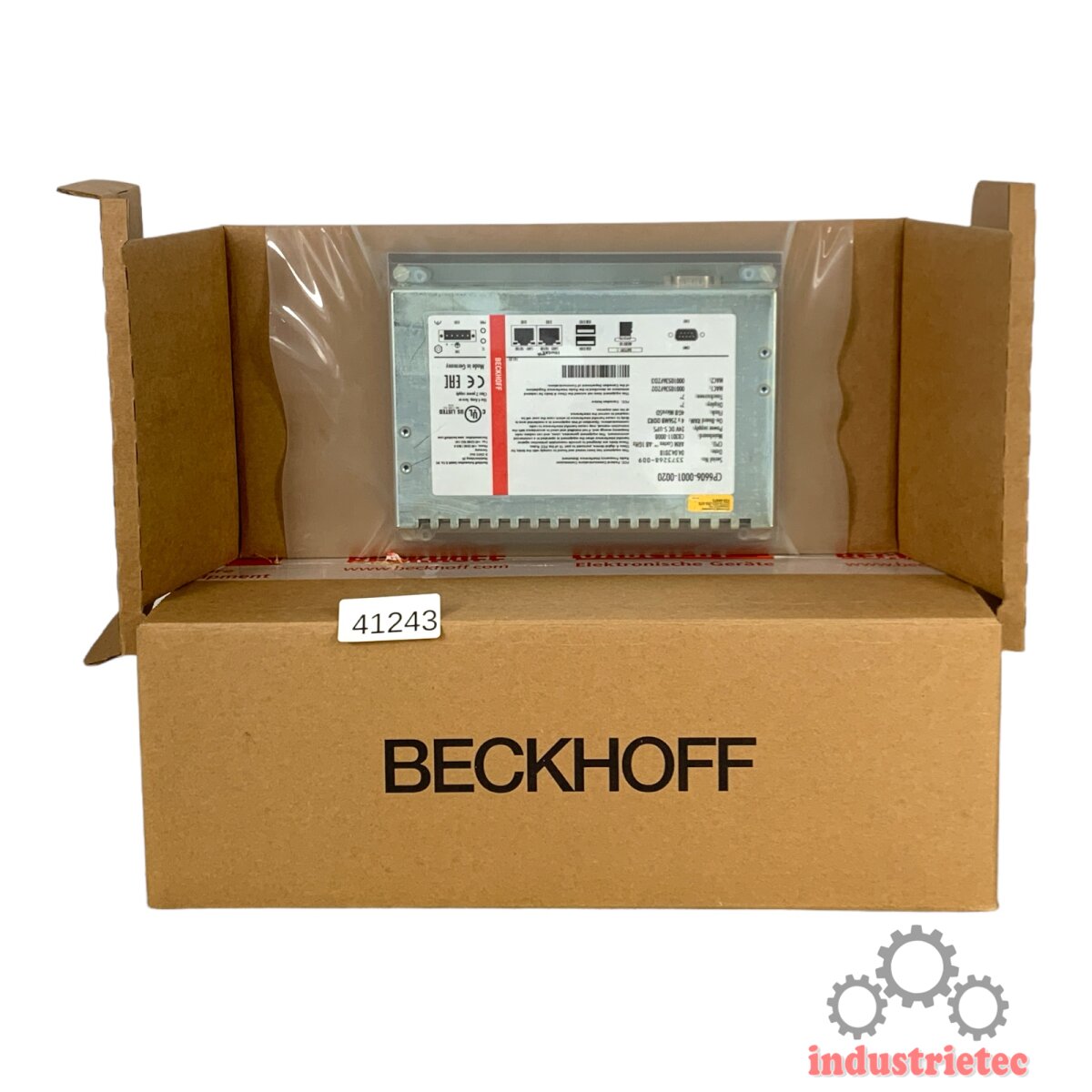 BECKHOFF CP6606-0001-0020 Panel, 2.100,00