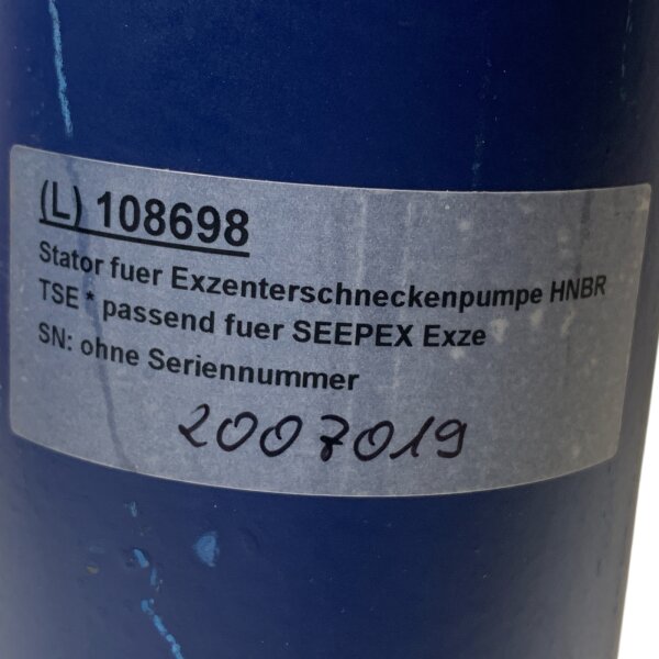 SEEPEX Stator für Exzenterschneckenpumpe HNBR, 350,00