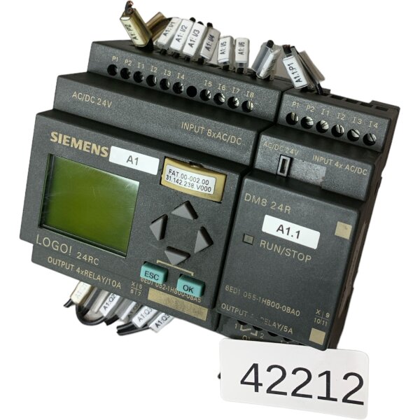 SIEMENS LOGO! 6ED1 052-1HB00-0BA5 Logikmodul Modul, 110,00