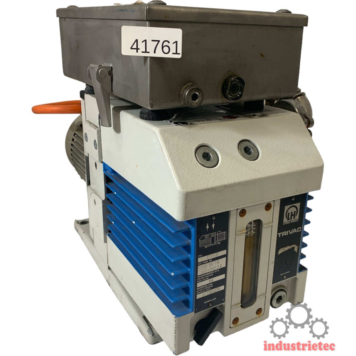 TRIVAG LEYBOLD HERAEUS D16B Vakuumpumpe Vakuum Pumpe, 1.250,00