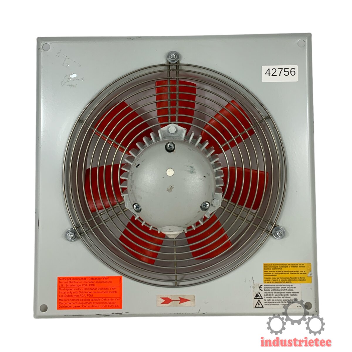 Helios HQD 250/4/2 TK 1128/001 Hochleistungsventilator - Industrie Er