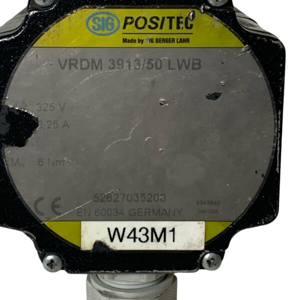 SIG POSITEC VRDM 3913/50 LWB Schrittmotor, 140,00