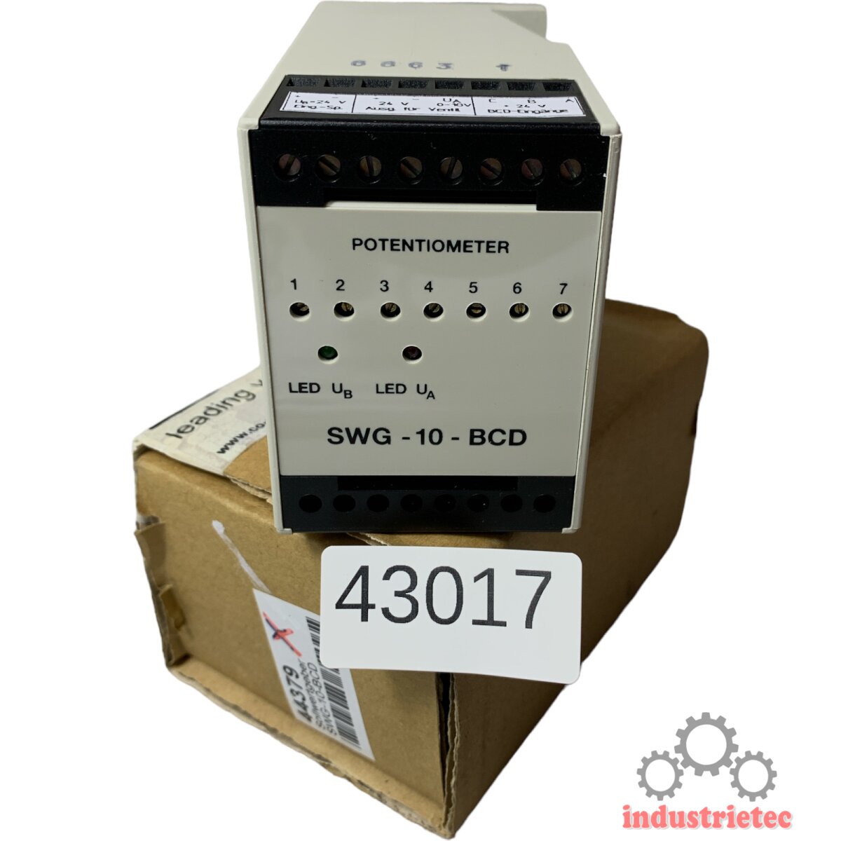 SWG-10-BCD Potentiometer - Industrie Ersatzteile & Automatisierungste