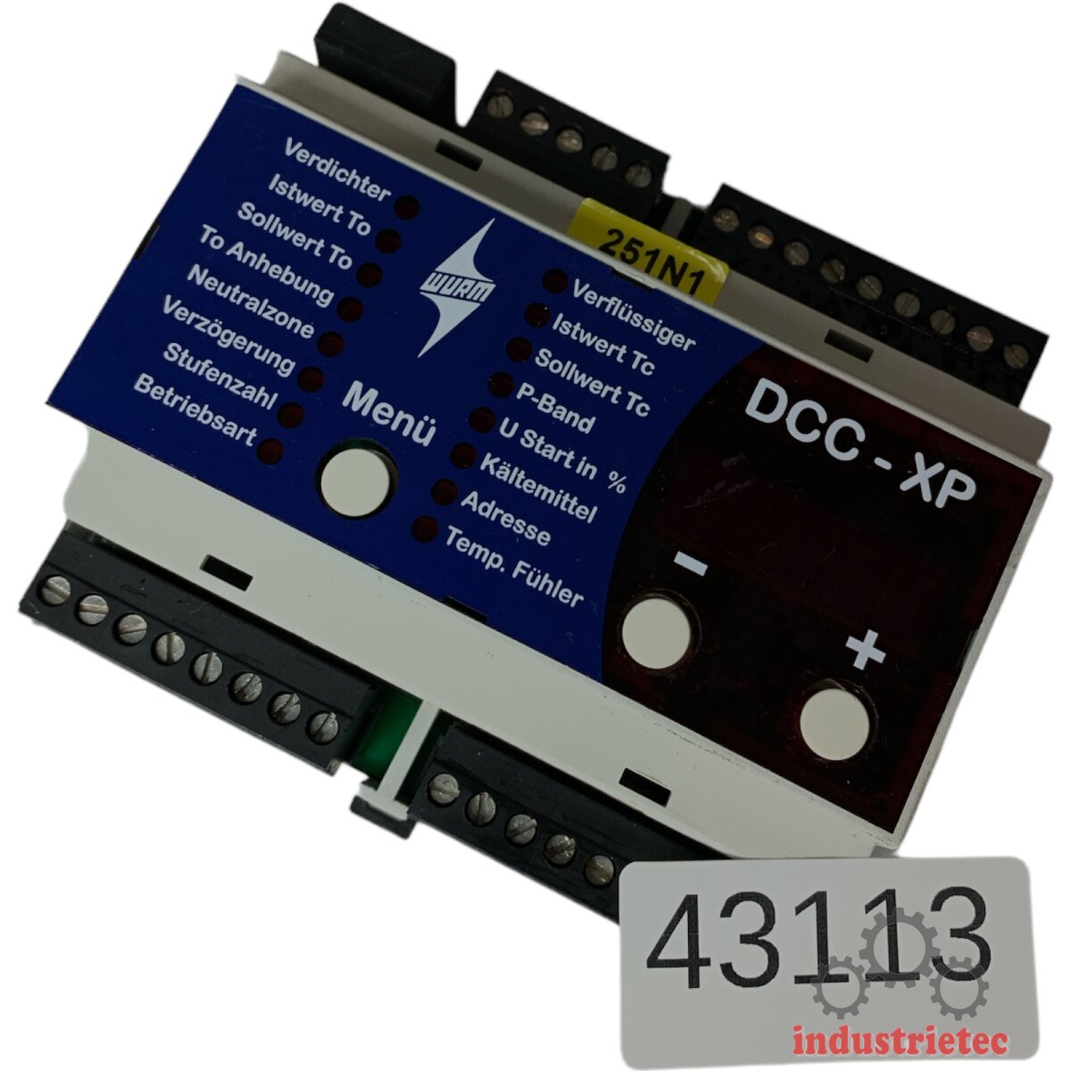 Wurm DCC-XP Kühlstellenregler Verbundsteuerung, 165,00