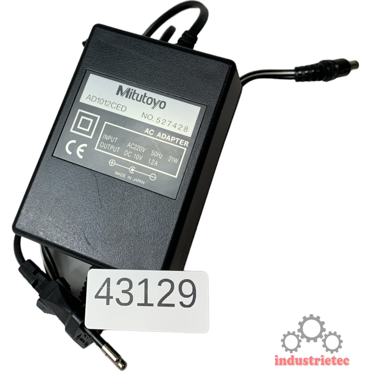 Mitutoyo AD1012CED Adapter, 25,00