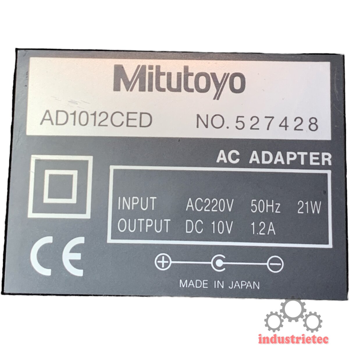 Mitutoyo AD1012CED Adapter, 25,00