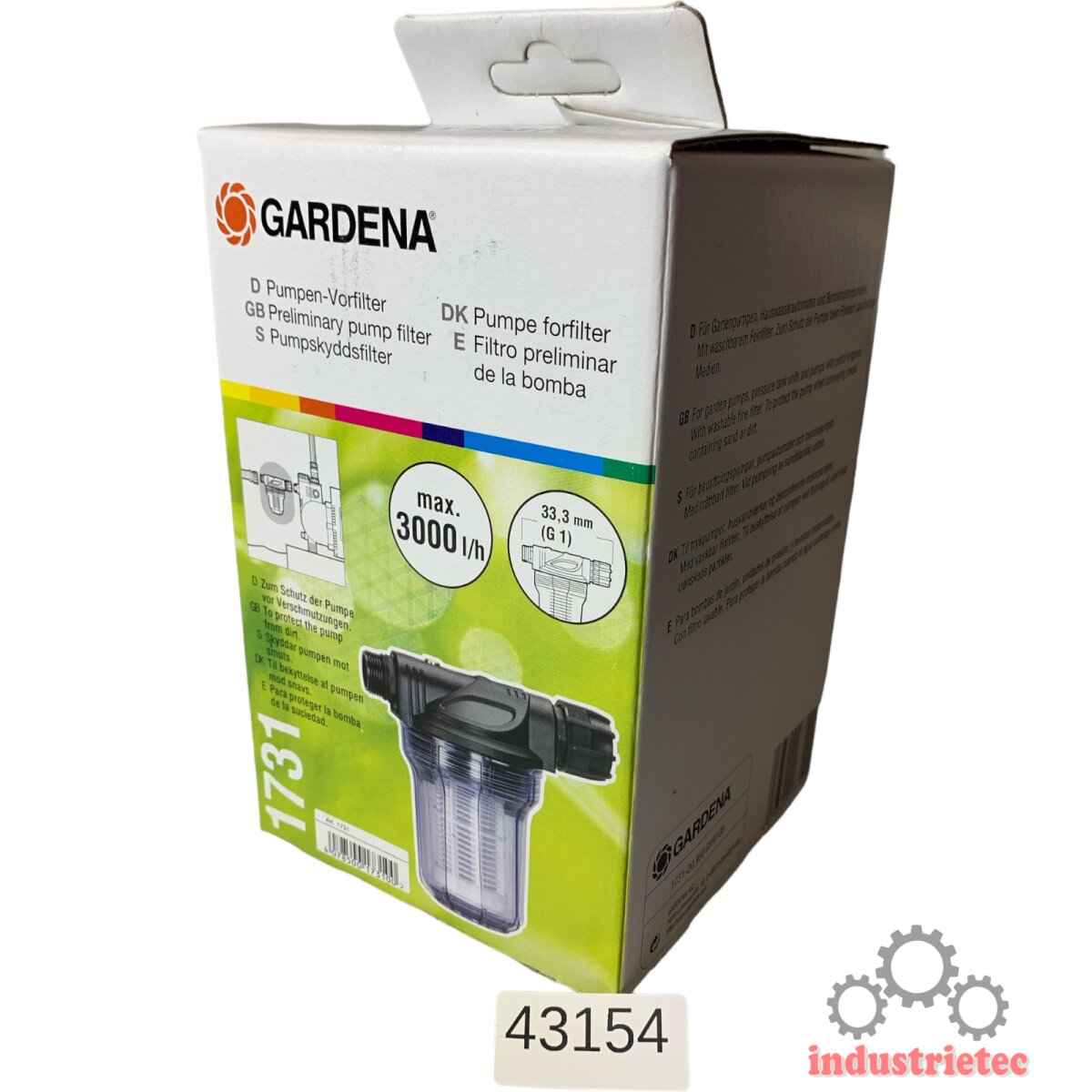Gardena 1713 Pumpen-Vorfilter Filter - Industrie Ersatzteile & Automa