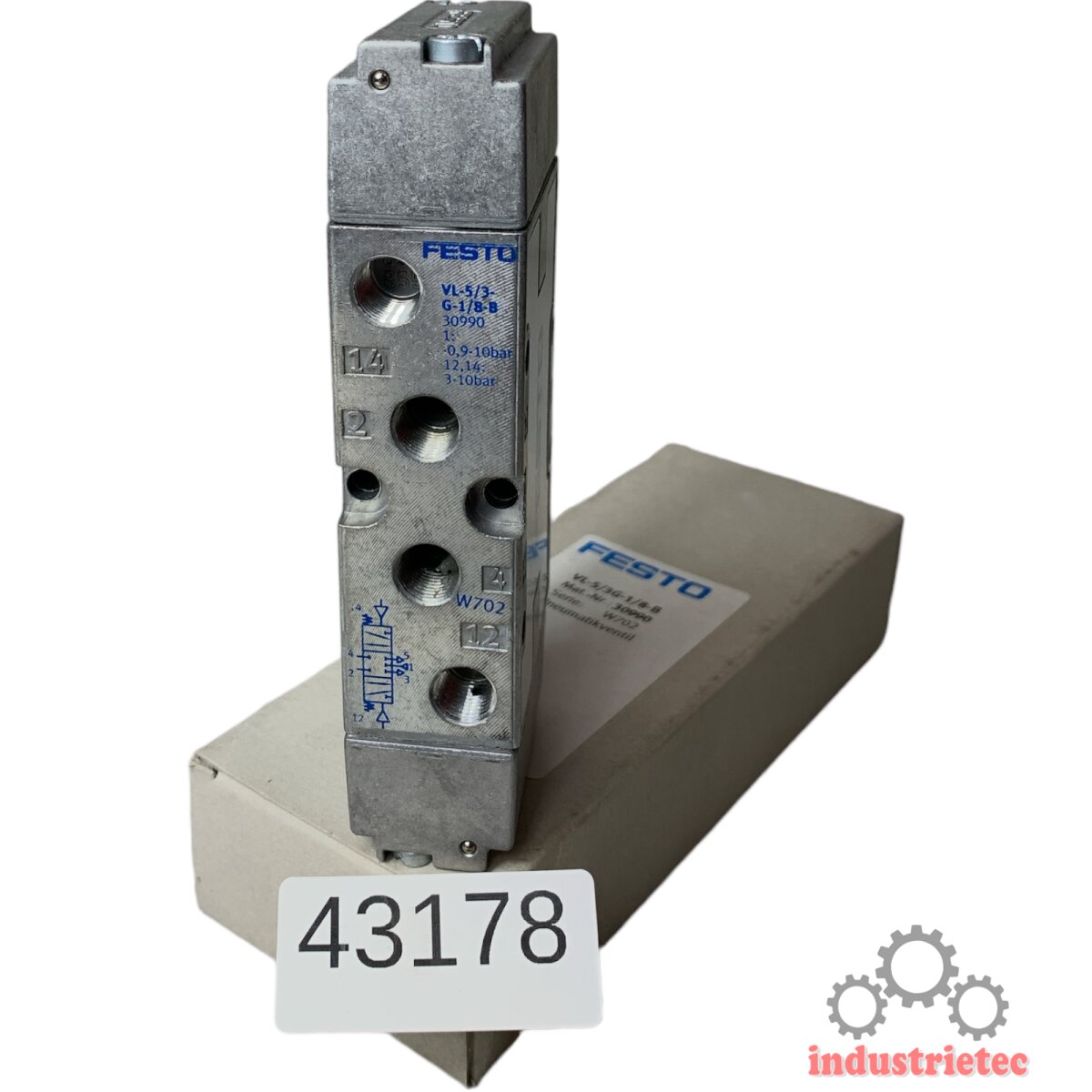 Festo VL-5/3-G-1/8-B Pneumatikventil 30990, 80,00