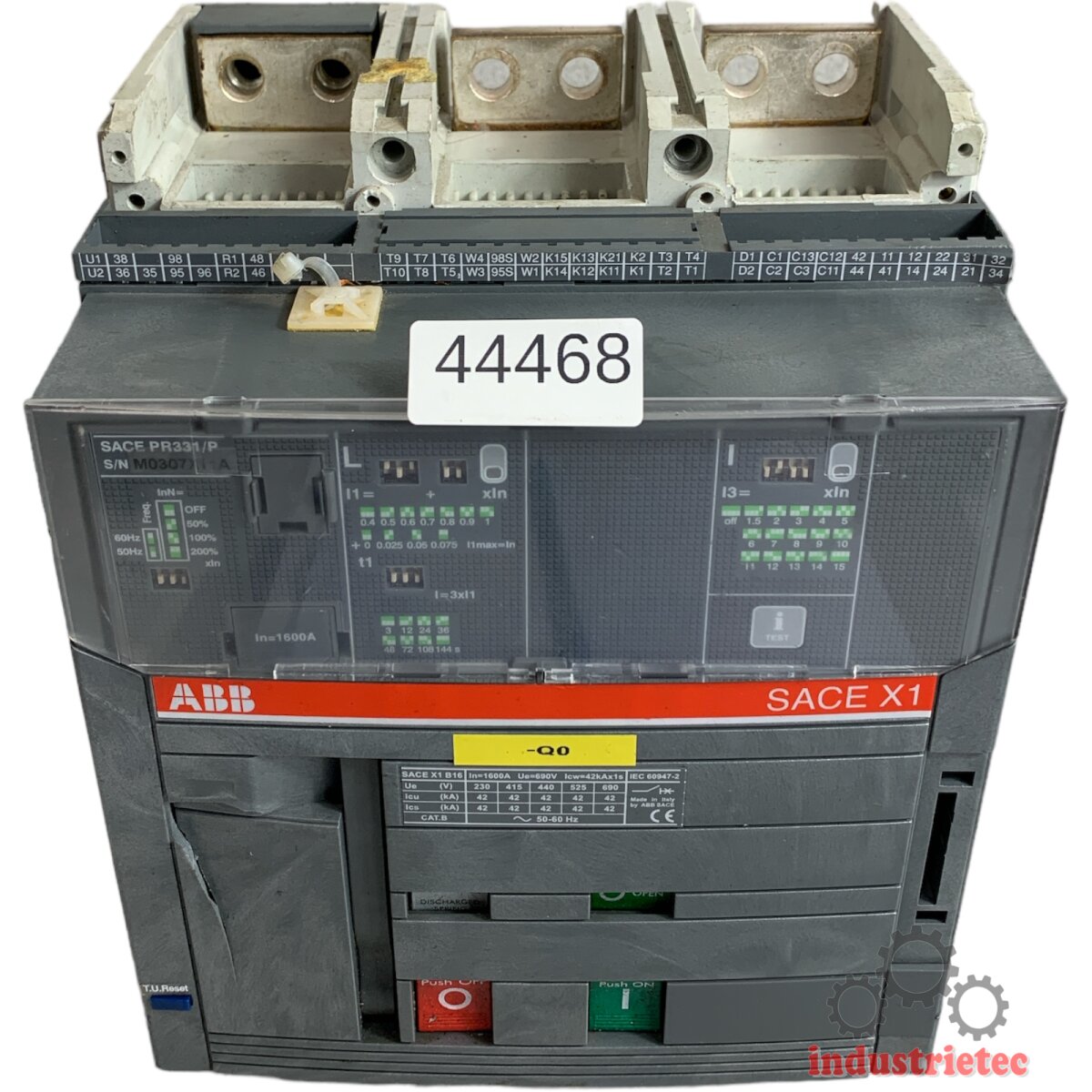 ABB Sace X1 Sace PR331/P Leistungsschalter Schalter