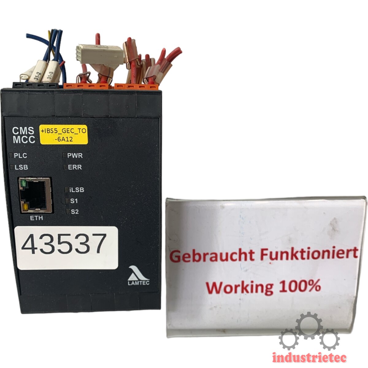 Lamtec CMC MCC Master Control Component, 600,00