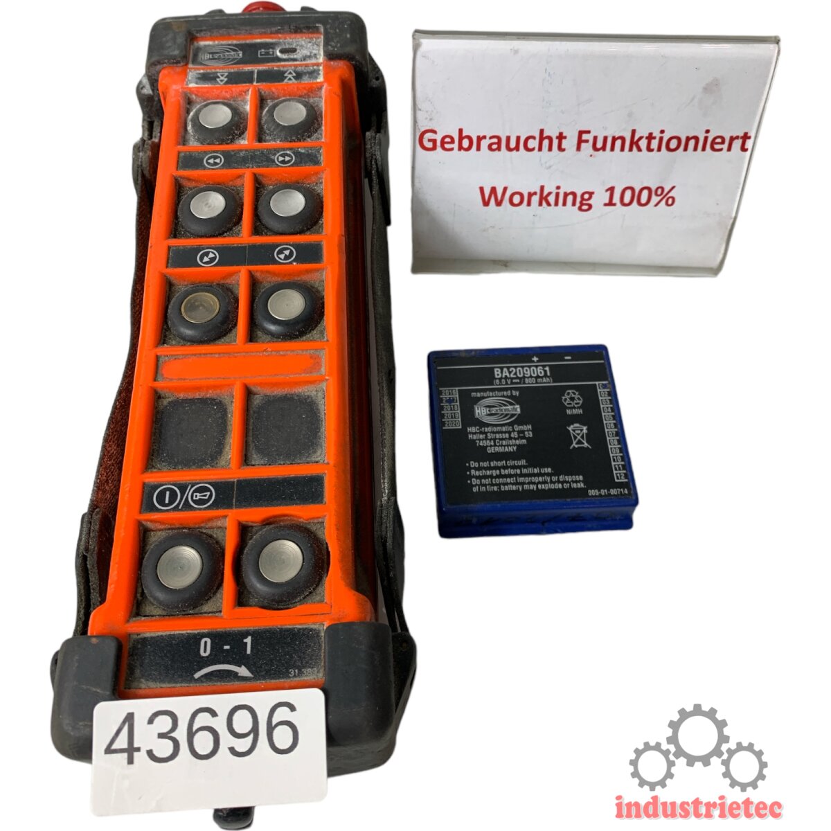HBC Remote Control micron 5 Kran Fernbedienung