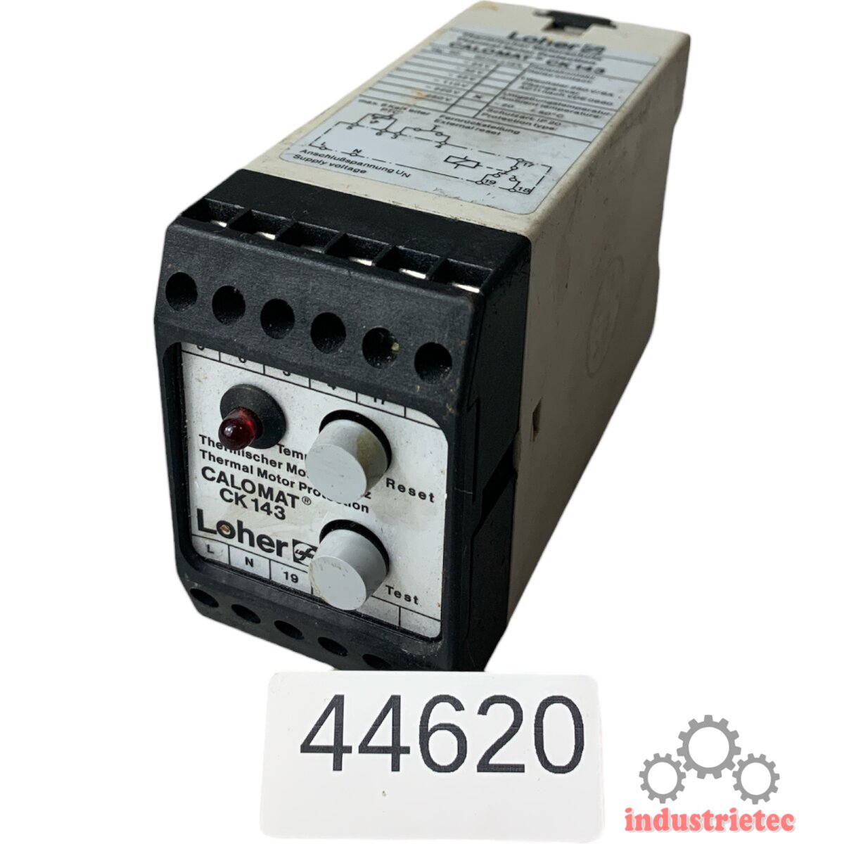 Loher CALOMAT CK143 Thermischer Motorschutz, 50,00
