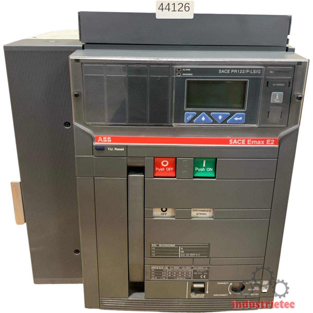 ABB SACE Emax E2 Leistungsschalter SACE PR122/P-LSIG, 3.800,00