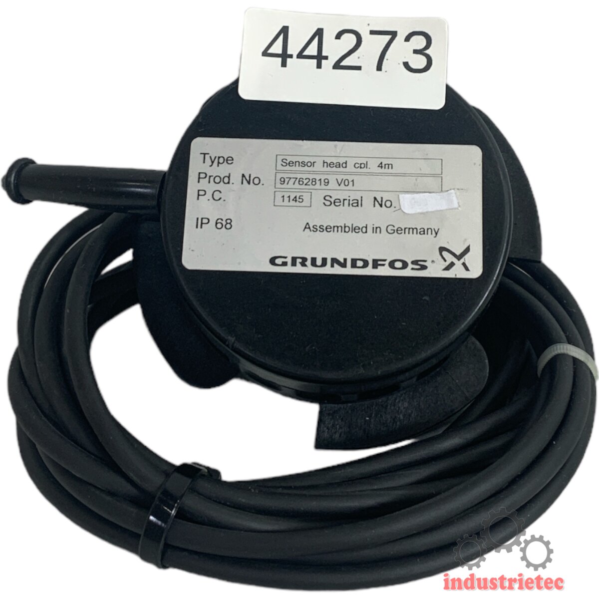 GRUNDFOS 97762819 Sensor Head, 180,00