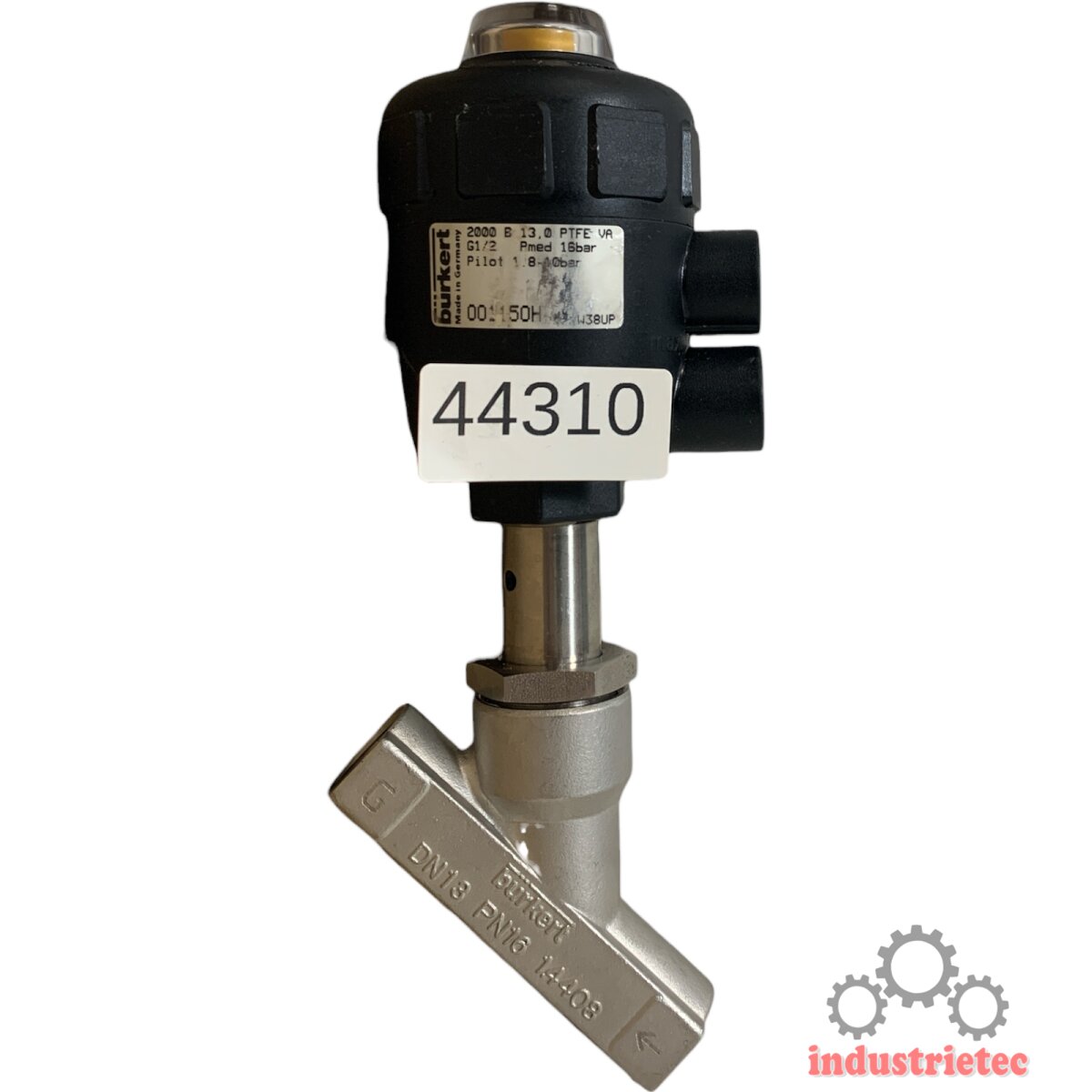 Bürkert 2000 B 13,0 PTFE VA Wege Schrägsitzventil - Industrie Ersatzt