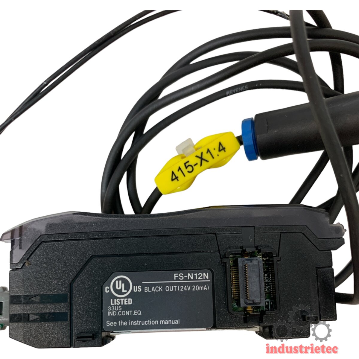 KEYENCE FS-N12N Fiber Optic Sensor, 40,00