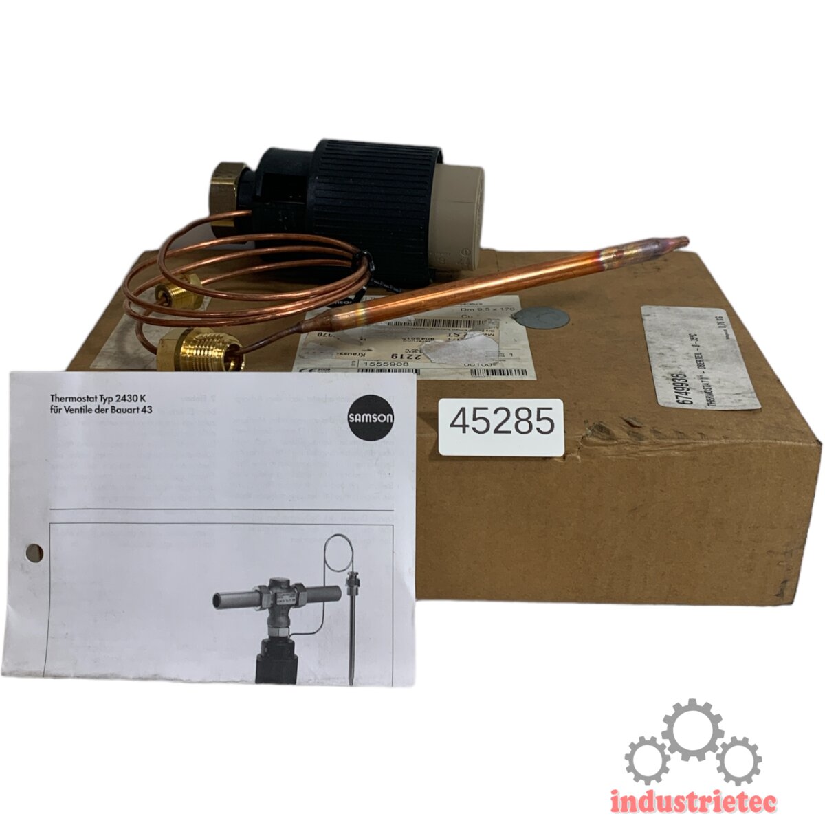 SAMSON 2750-0 2430 K 1085771 Thermostat für Temperaturregler
