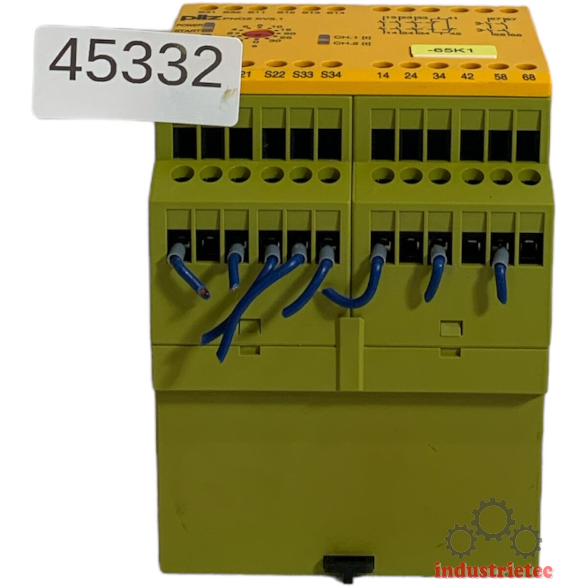 Pilz PNOZ XV3.1 Sicherheitsrelais, 140,00