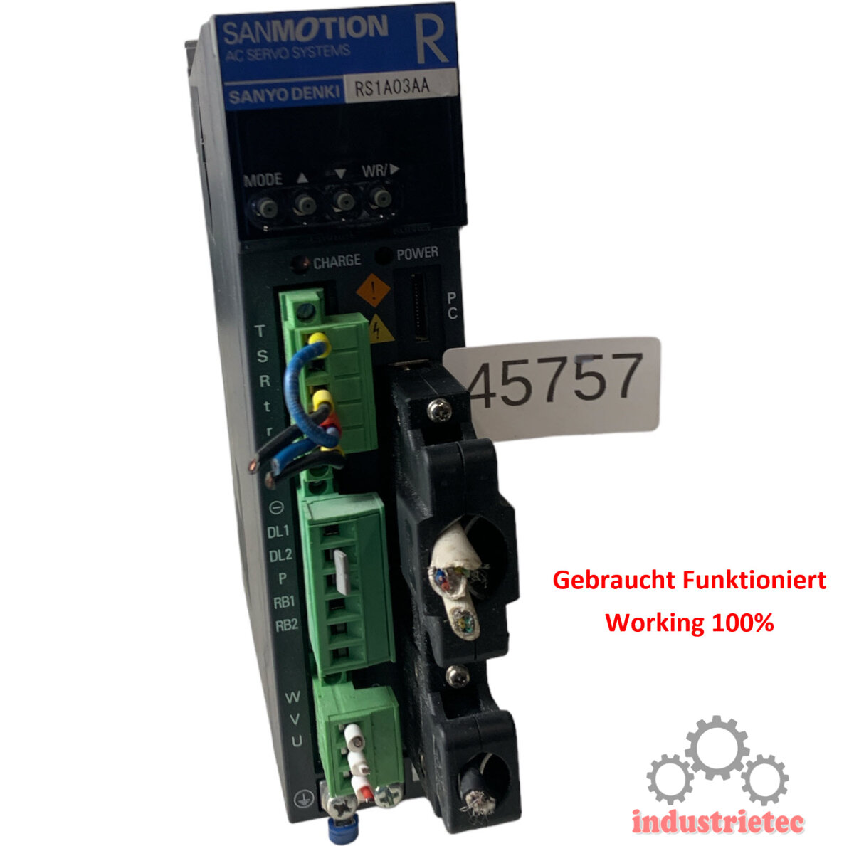 Sanmotion SANYO DENKI RS1A03AA AC Servo Systems, 950,00