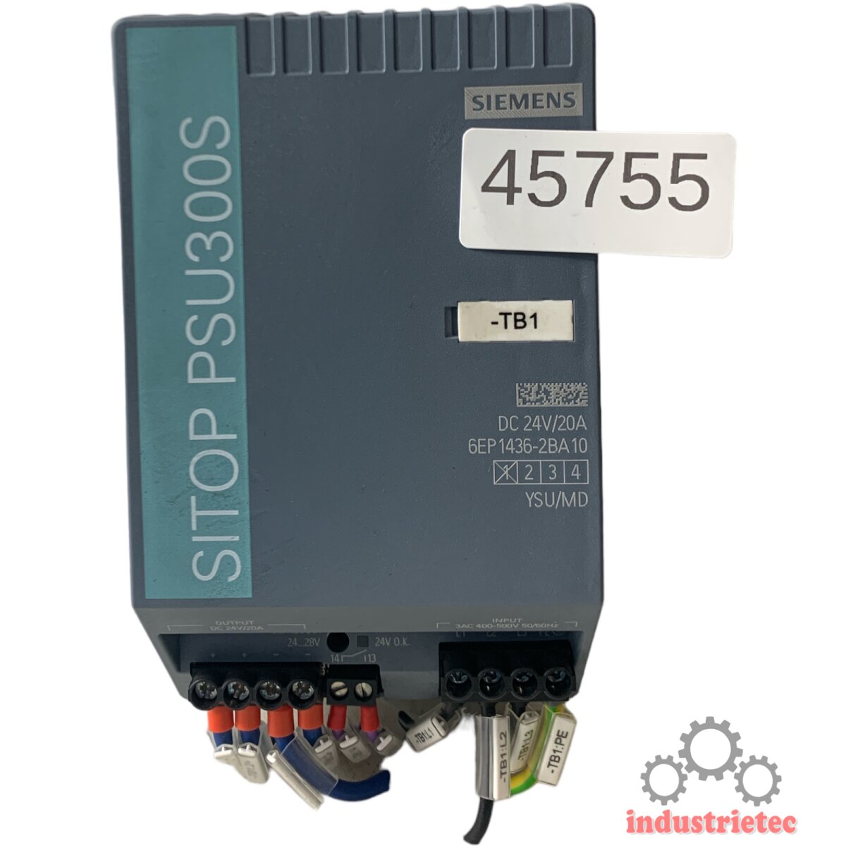 Siemens Sitop PSU300S 6EP1436-2BA10 Power Supply, 110,00
