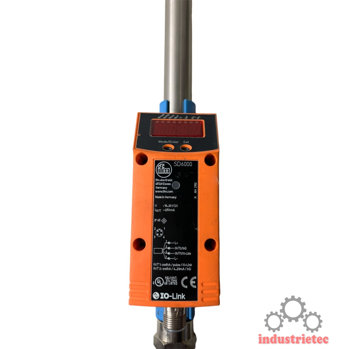 ifm electronic SD6000 Druckluftzähler, 120,00