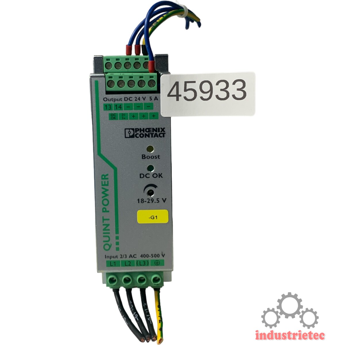 Phoenix Contact QUINT POWER QUINT-PS/3AC/24DC/5 Power Supply 2866734 ...