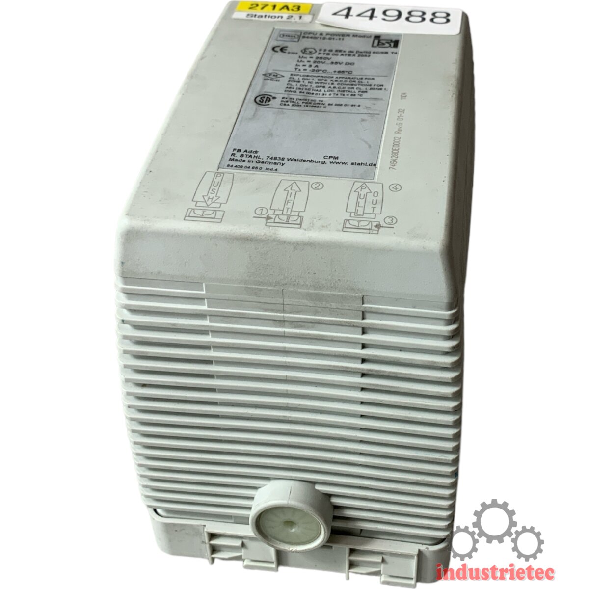 Stahl 9440/12-01-11 CPU & Power Modul