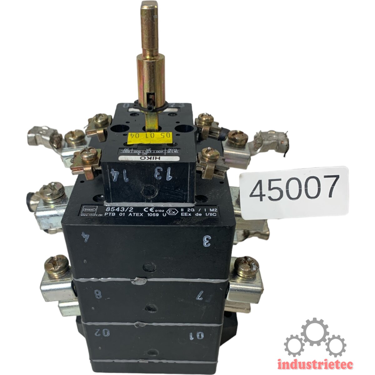 Stahl 8543/2 PTB 01 ATEX 1059 U Last- und Motorschalter, 299,00