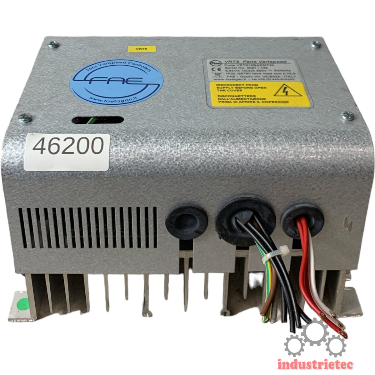 VRTS VRTS10BADMT20 FAN SPEED CONTROLLER, 1.200,00