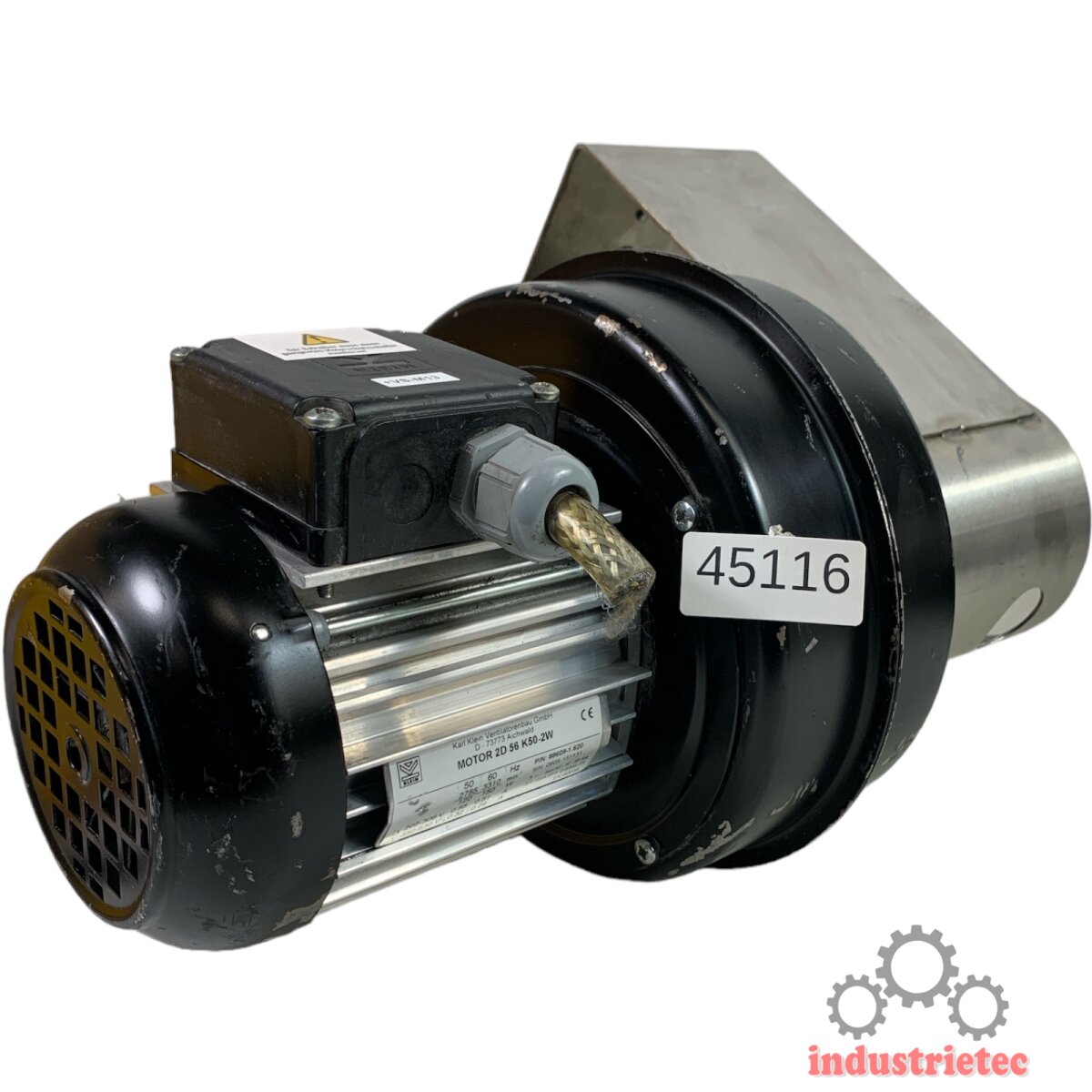 Karl Klein DNG 3-9,8 WS Ventilator Gebläse, 550,00
