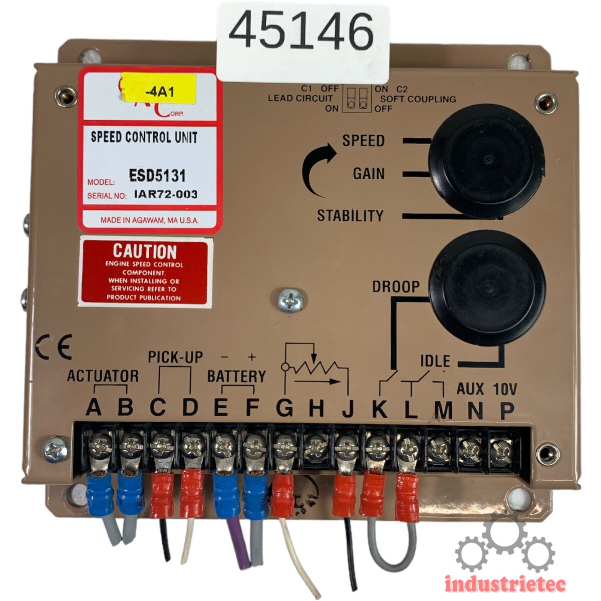 GAC ESD5131 Speed Control Unit, 65,00