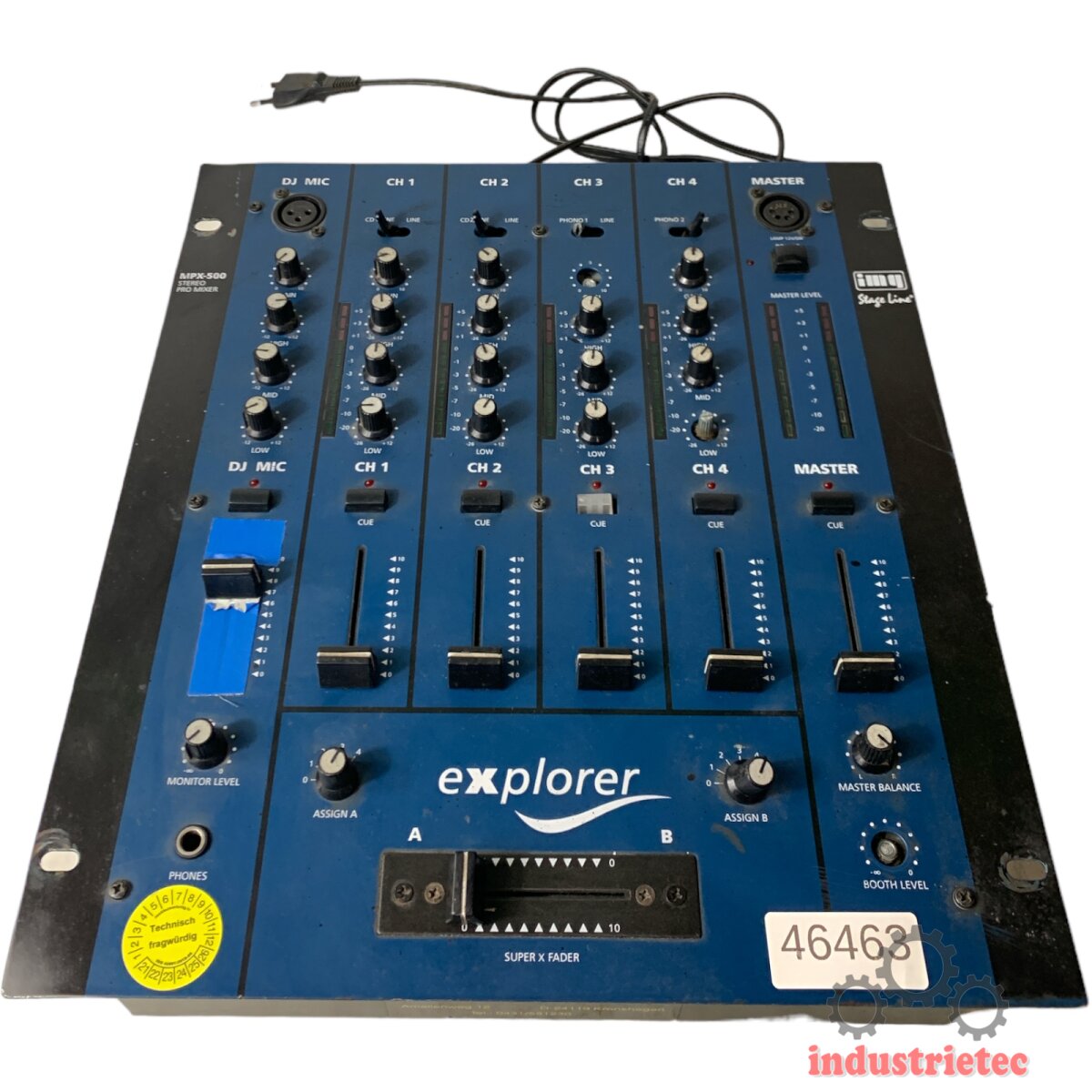 img Stage Line MPX-500 STEREO PRO MIXER - Industrie Ersatzteile & Aut