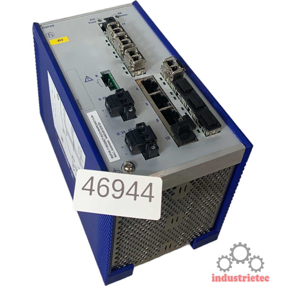 Hirschmann RSP25 Rail Switch RSP25-11003Z6ZT-SCCV9HPE2A07.0.05 - Indu