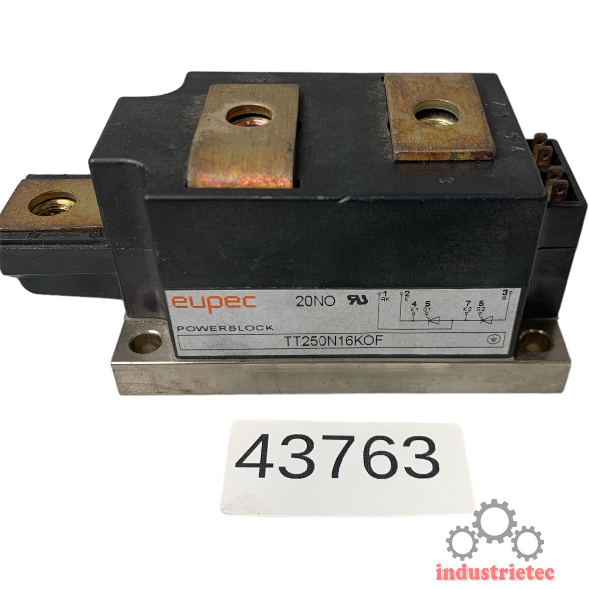EUPEC TT250N16KOF Powerblock, 40,00
