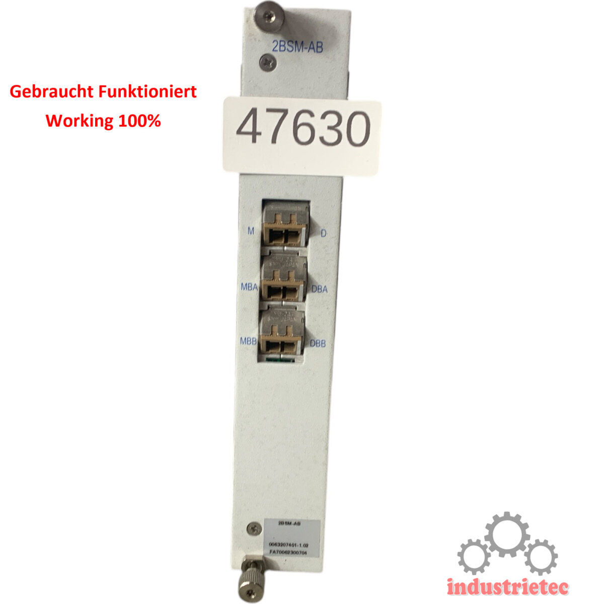 ADVA 2BSM-AB Multiplexer/Demultiplexer-Modul, 80,00