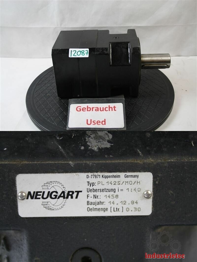Neugart PL 142S/M0/H i=40 Planetengetriebe PL142S getriebe - Industri