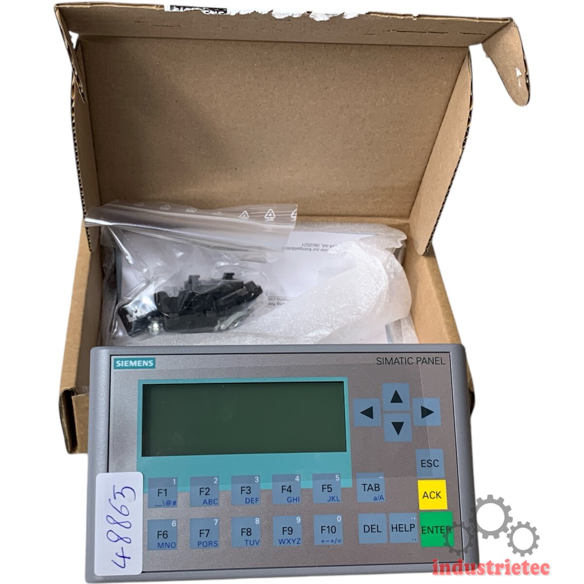 Siemens KP300 Basic mono PN Bedienpanel 6AV6647-0AH11-3AX1, 270,00