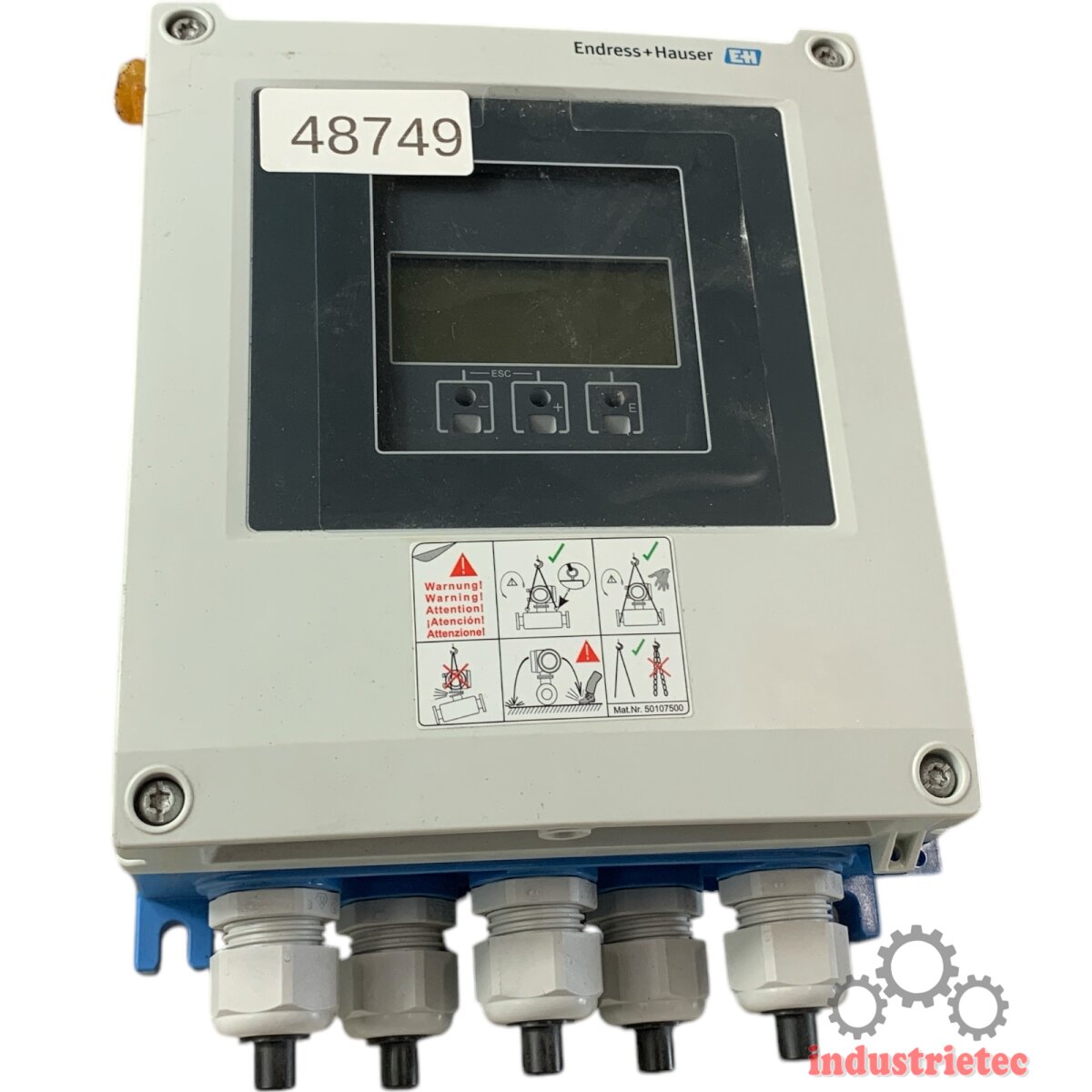Endress+Hauser Promag 400 Transmitter 5X4CXX-1040/0 5X4CXX->>>NLI0A