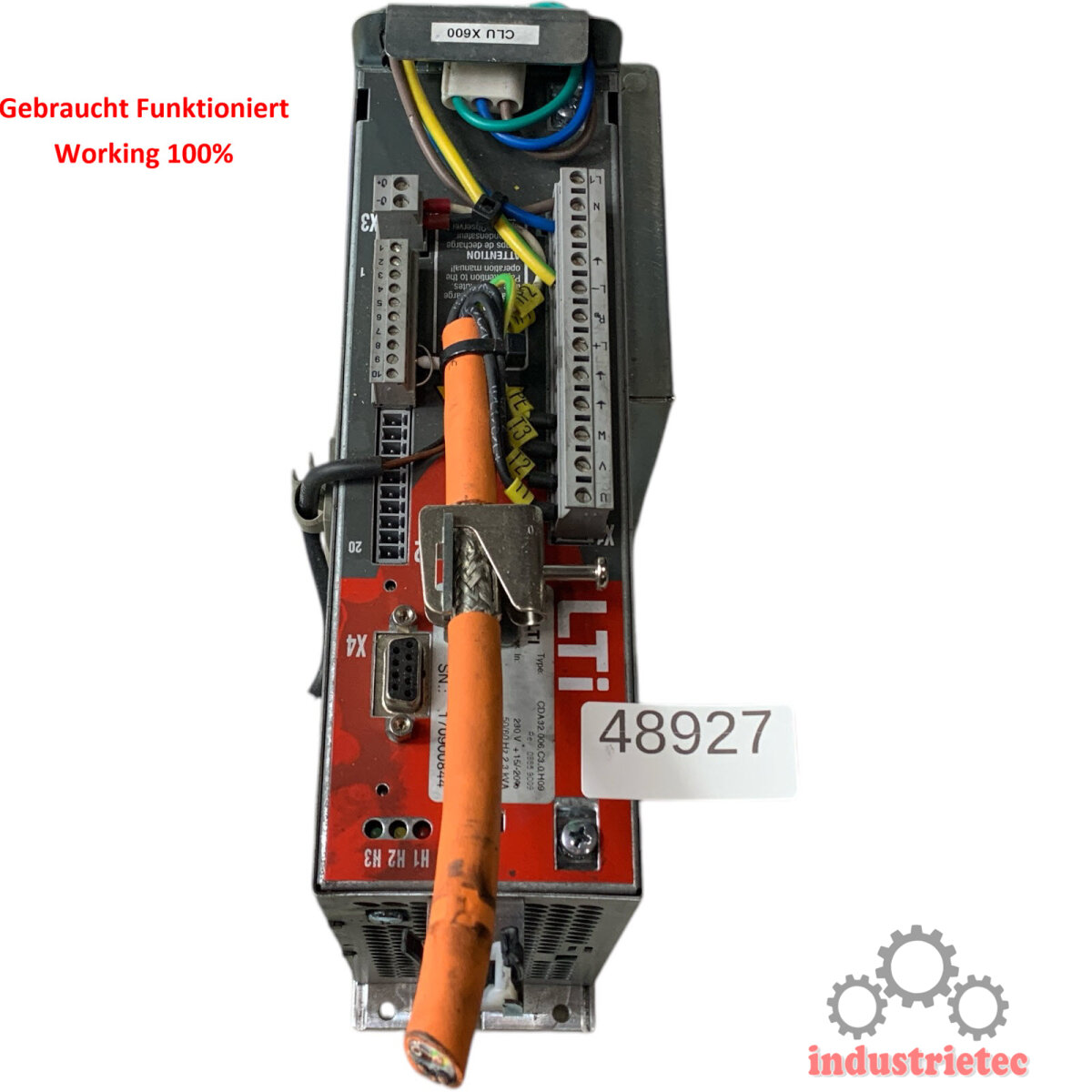 LTi CDA32.006, C3.0, H09 Servo Drive 08859009, 350,00