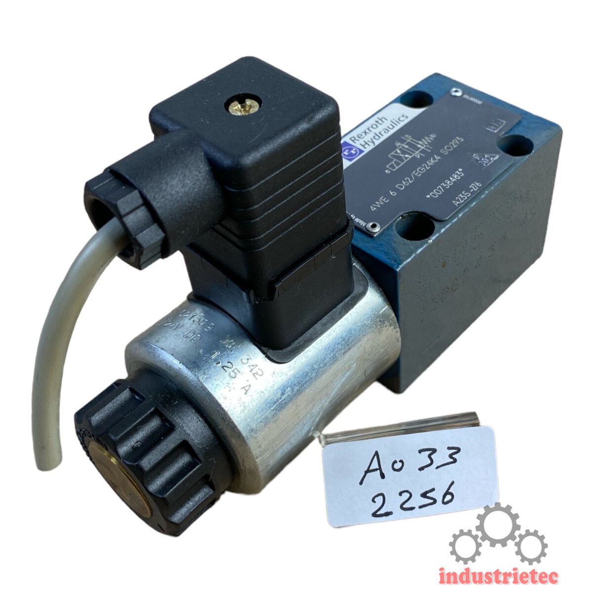 Rexroth Hydraulics 4WE 6 D62/EG24K4 SO293, 150,00