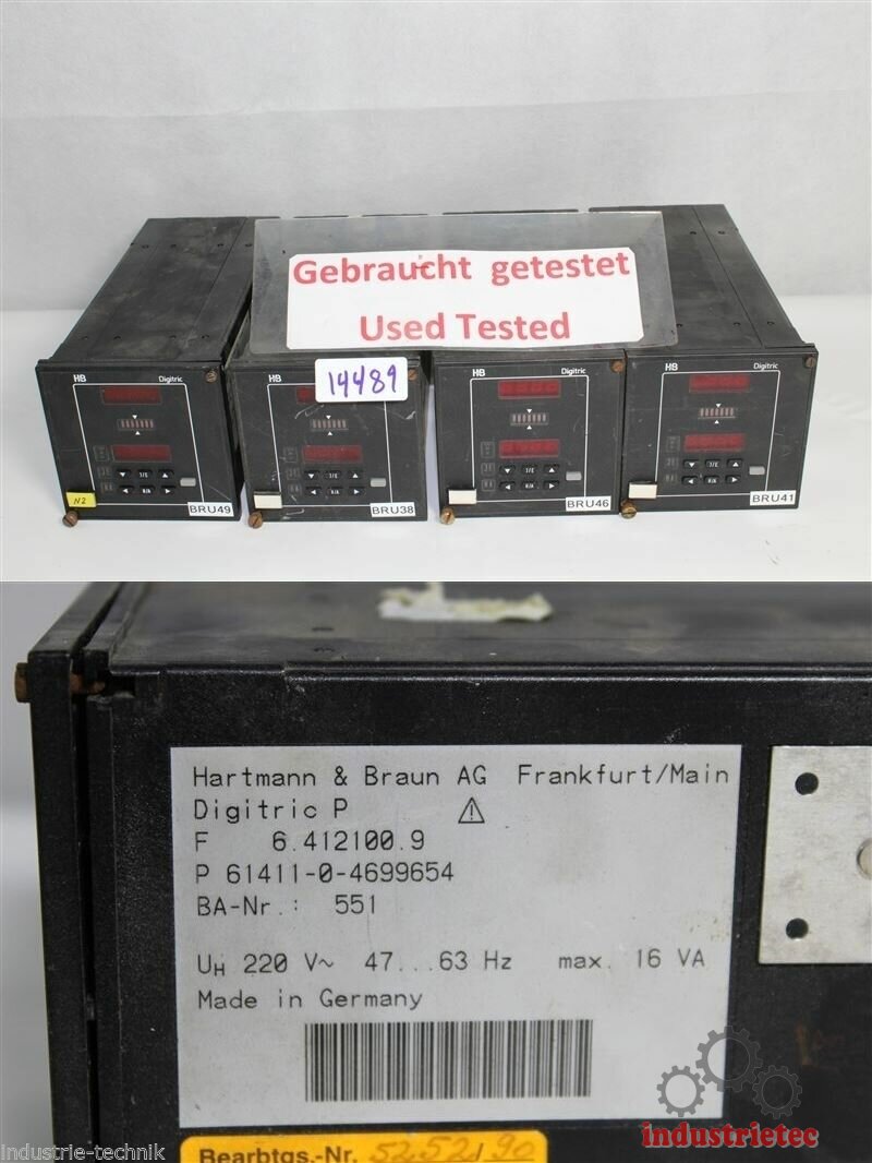 Hartmann & braun 61411-0-4666824 Digitric P, 220,00