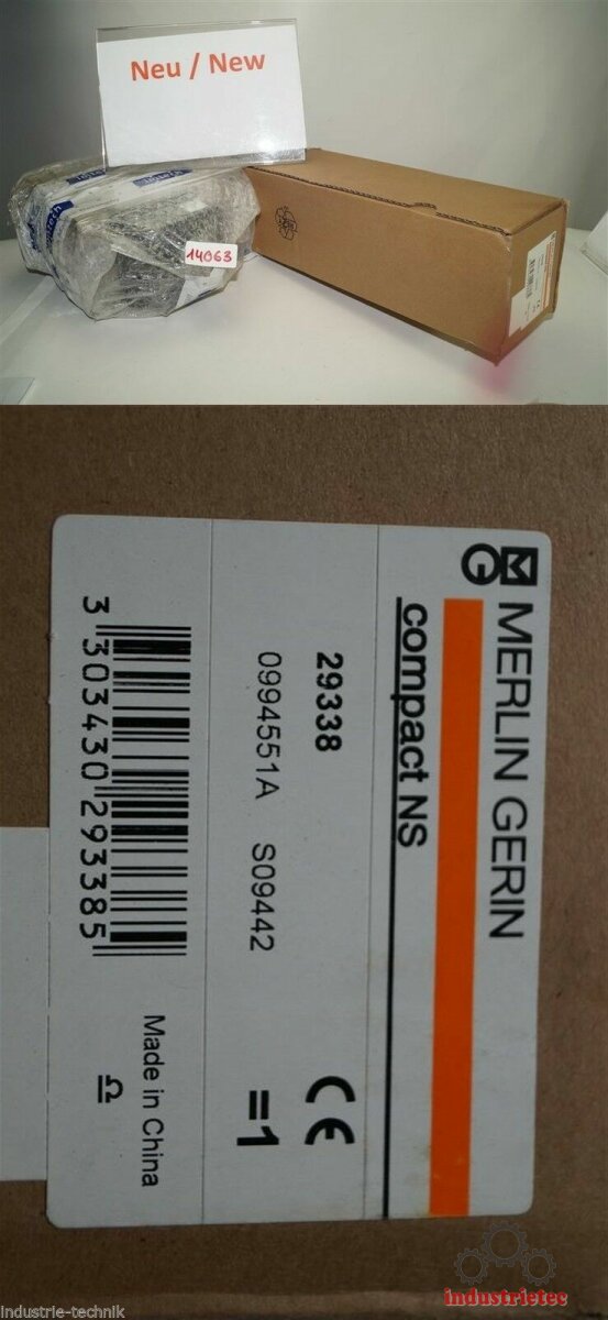 Merlin Gerin Compact NS160 L 160A leistungsschalter circuit breaker ...