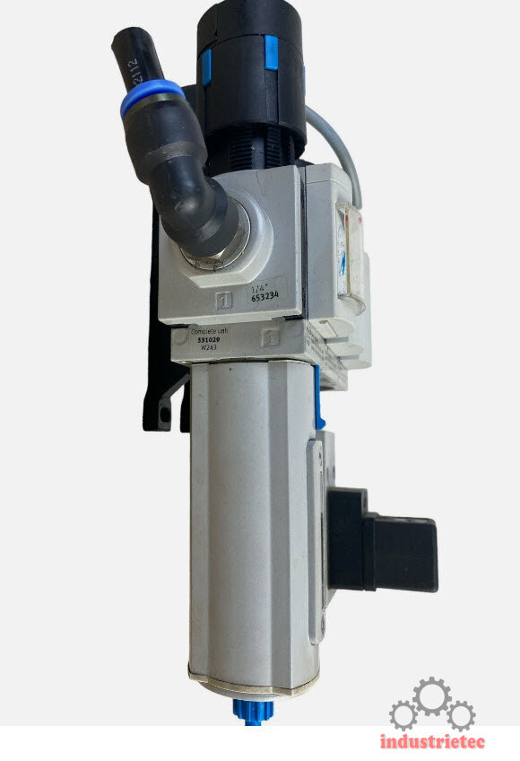 Festo MS4-LFR-14-D7-EUM-AS + MS4-EE-14-V24- Druckschalter, 99,00