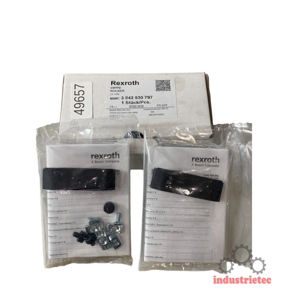 Rexroth 3 842 530 797 Mini-Rocker-Stop-Modul 97251819, 40,00