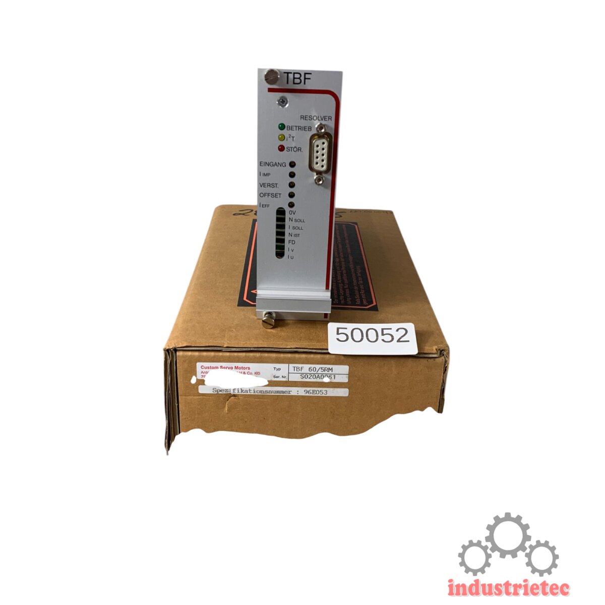 MTS Systems TBF 60/5RM TBF-Modul - Industrie Ersatzteile & Automatisi