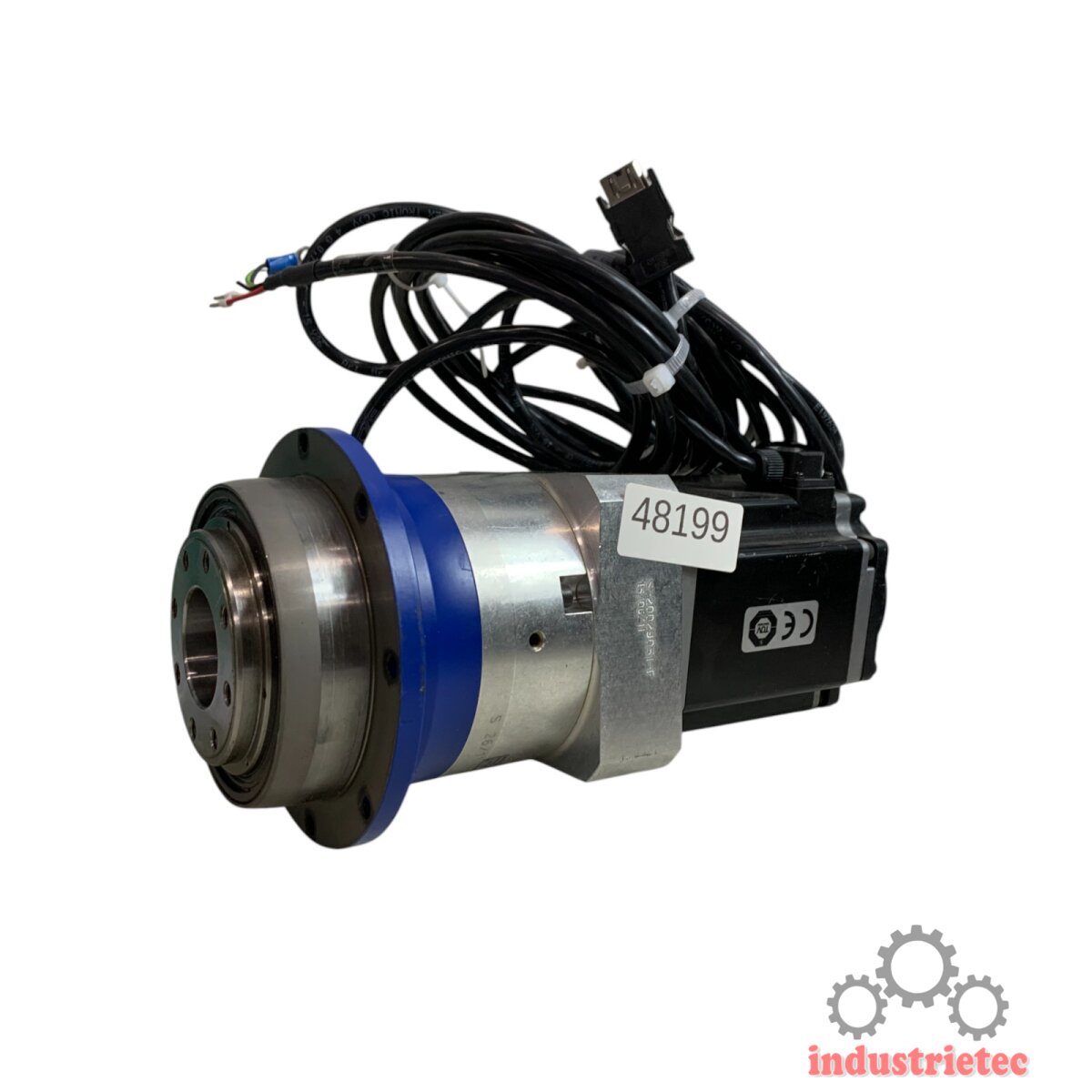 Sanyo Denki R2AD08075FXH11M Servo Motor mit Getriebe TP 010X-MF2-28 ...