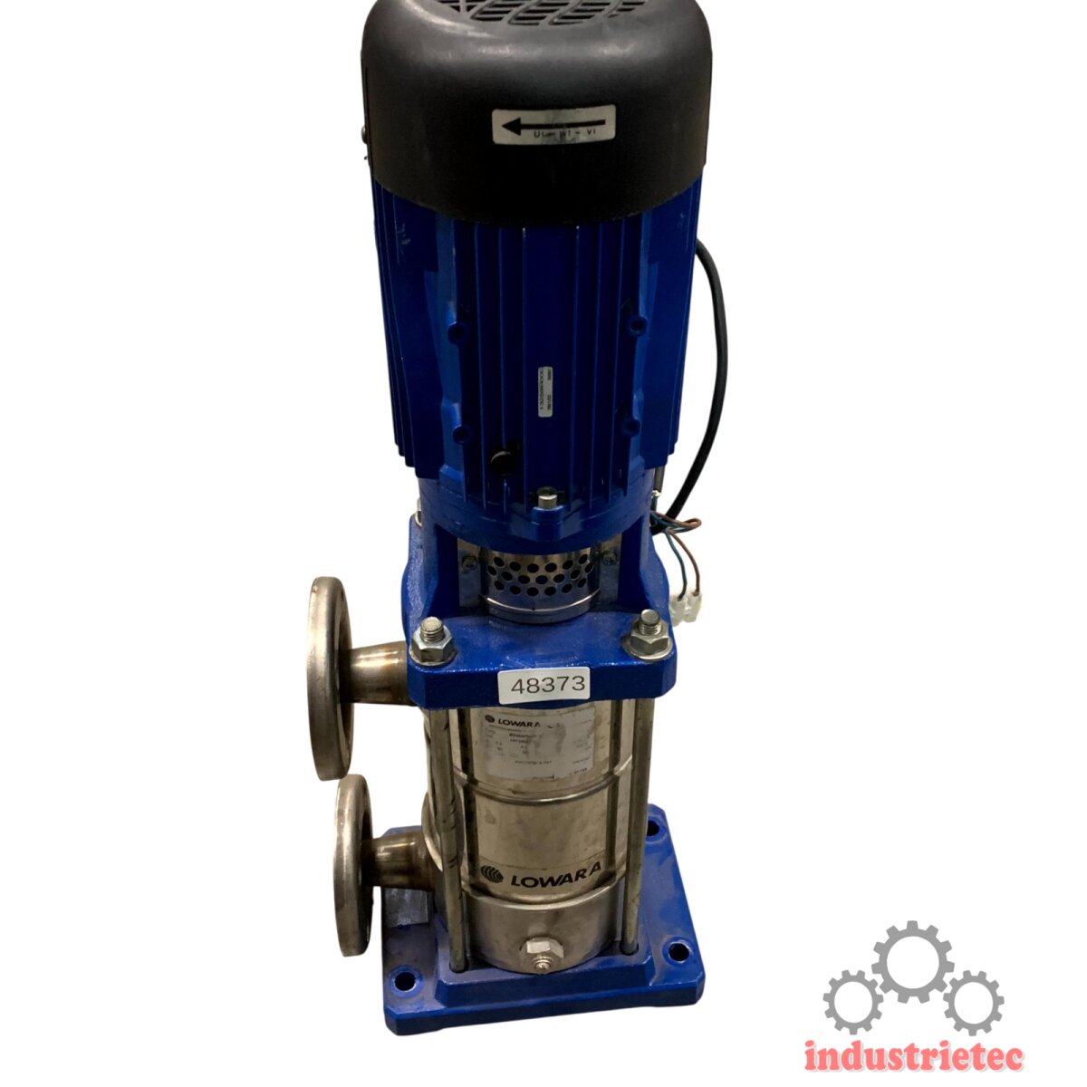 Lowara SV206R07T/A Kreiselpumpe mit Motor SM80R814/307 0,75 kw ca. 1,
