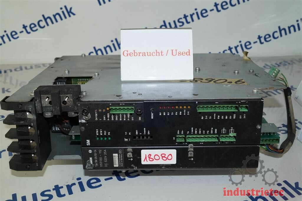 BOSCH SM 25/50-TA 055130-106 Servodrive SM25/50-TA Servo Module Dc 52 ...