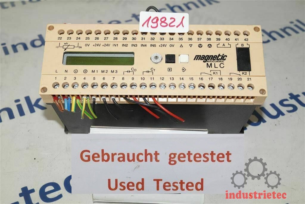 MAGNETIC AUTOCONTROL MLC MLC10-U100 100% working, 800,00